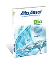 Alfa Aesar introduces range of bio products