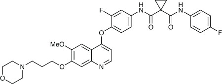 Anticancer agent – foretinib