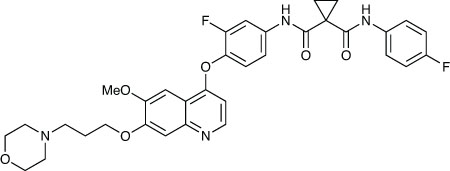 Anticancer agent – cabozantinib
