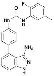 Anticancer agent – linifanib