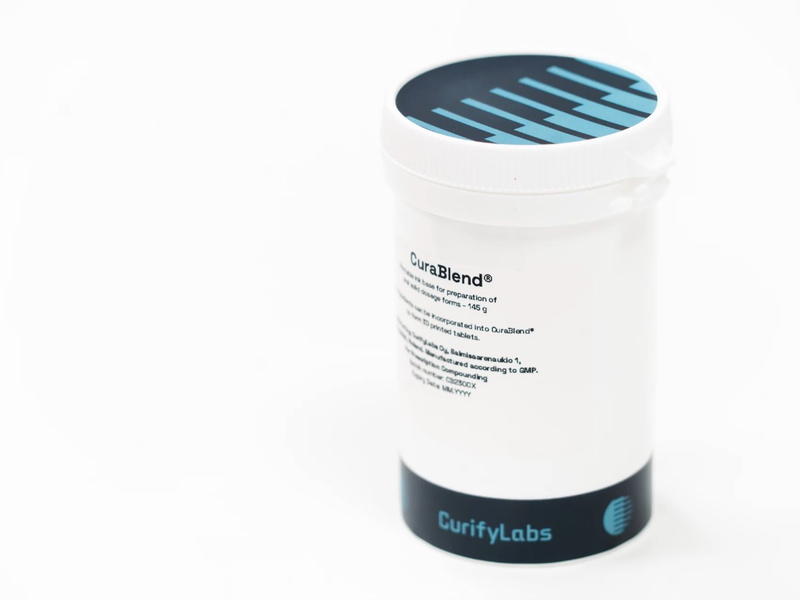 CurifyLabs launches 3D printable pharmaceutical inks