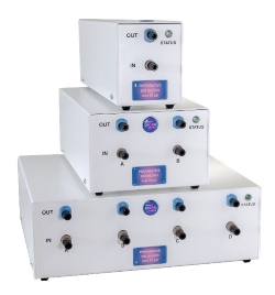 Efficient degassing of high flow rate applications