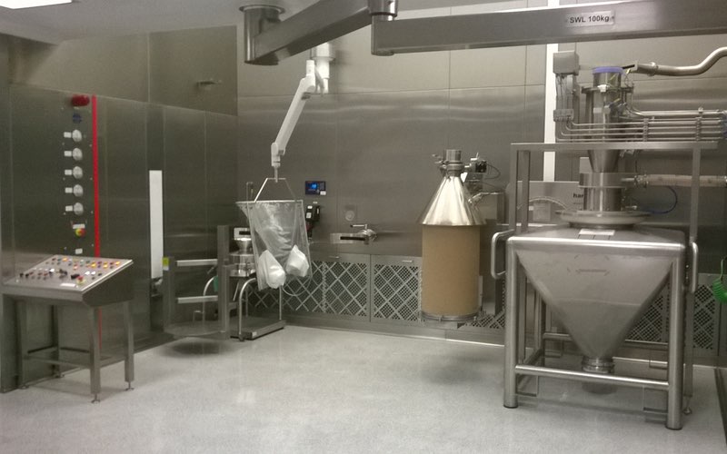 Hosokawa delivers game-changing dispensary booth to pharma company