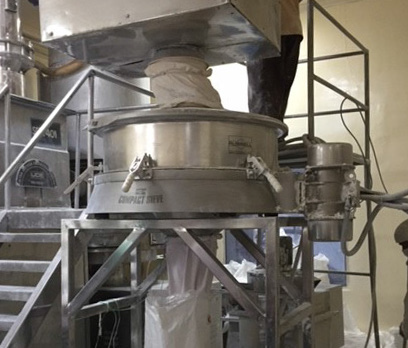 Processing pharmaceutical powders