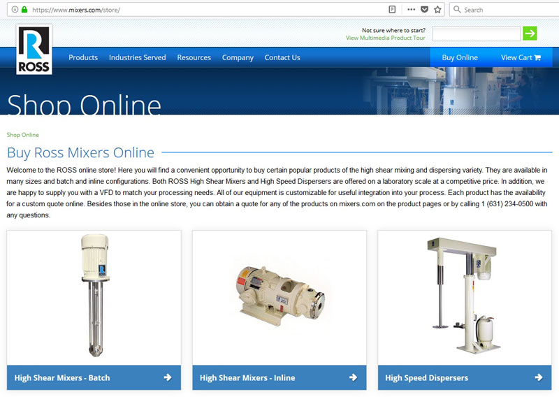 Charles Ross expands static mixers portfolio