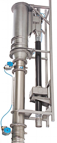 S+S metal detector inspects free flowing bulk materials