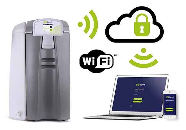 SUEZ introduces internet connectivity to its lab water purification systems